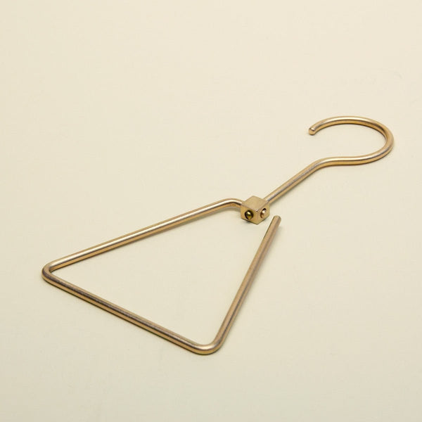 Brass Triangle Hanger